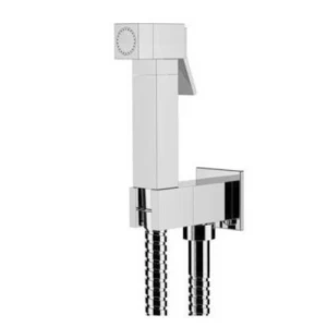 Shop Pressure Bidet, Movable Square Valve, REMER, Silver finish Color