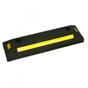 Shop Heavy Duty Rubber Wheel Stopper Length 50 cm, Width 10 cm, Height 9 cm
