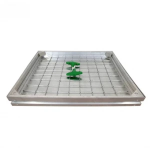 Shop Stainless Steel Inspection Cover Two Panels Dimensions 120×120 cm ...