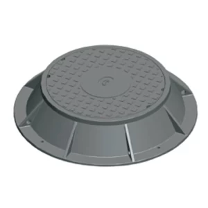 Shop Manhole Cover Cast Iron 760 mm Circular Shape, 40 Tons Load Gray ...