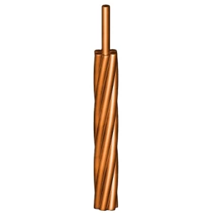 Shop Stranded Bare Copper Grounding Conductor, 400 mm2 Size, 2000 meter ...