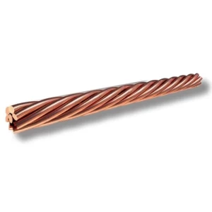 Shop Soft Drawn Stranded Bare Copper Cable, 150 mm2 Size, 1000 m ...