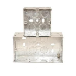 Shop Steel electrical switch box dimensions 7x7 cm, depth 35 mm ...