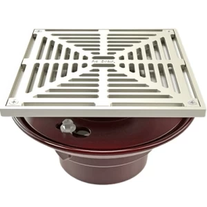 Shop Stainless Steel 304 Indoor Floor Drain, 50 mm Outlet Size, with ...