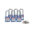 Shop Brady® Compact Safety Lock 38 mm ---Opening- Blue color