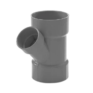 Shop UPVC Tee Y Reducer 45° Size 50×110 mm Gray Color | Almona Factory