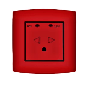 Shop Electrical Switch socket 2 g 3 holes statement pointer 16 Amp AL ...
