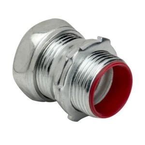 Shop Steel EMT Connector Compression Type with Insulated Throat Size 4 ...