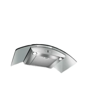 Shop Stainless Steel with Glass Decor Extractor Fan, 90 cm Horizontal ...