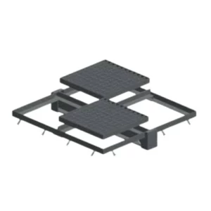 Shop Square, Mild Steel Multiple Gully Grating, Size 1500X1500 mm, Gray ...