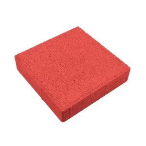 Shop Interlock Tiles Size 40x40 cm, Thickness 4 cm, Red Color | Meyar