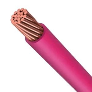 Shop 14 AWG Stranded Copper Electrical Wire (MTW), 600V, Pink Color ...
