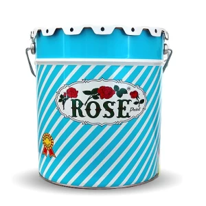 Shop Rose Emulsion Semi-Gloss Super Paint, White Color, 18 Liter Can ...